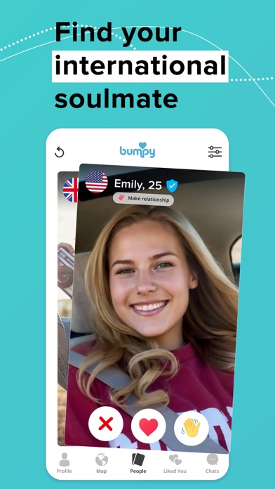 Bumpy Dating App active in Europe - BEST Dating